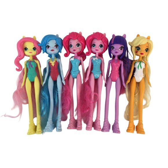 My Little Pony | Toys | My Little Pony Equestia Girls 9 Doll Lot Of 6 ...